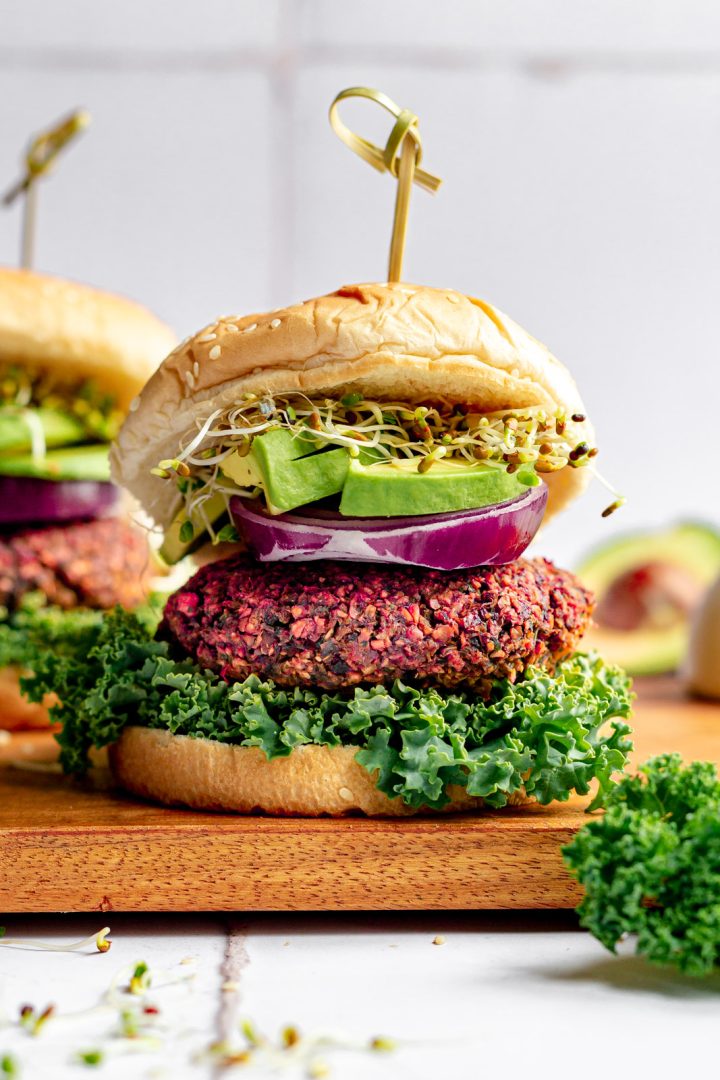 Best Vegan Beet Burger Recipe - At Elizabeth's Table