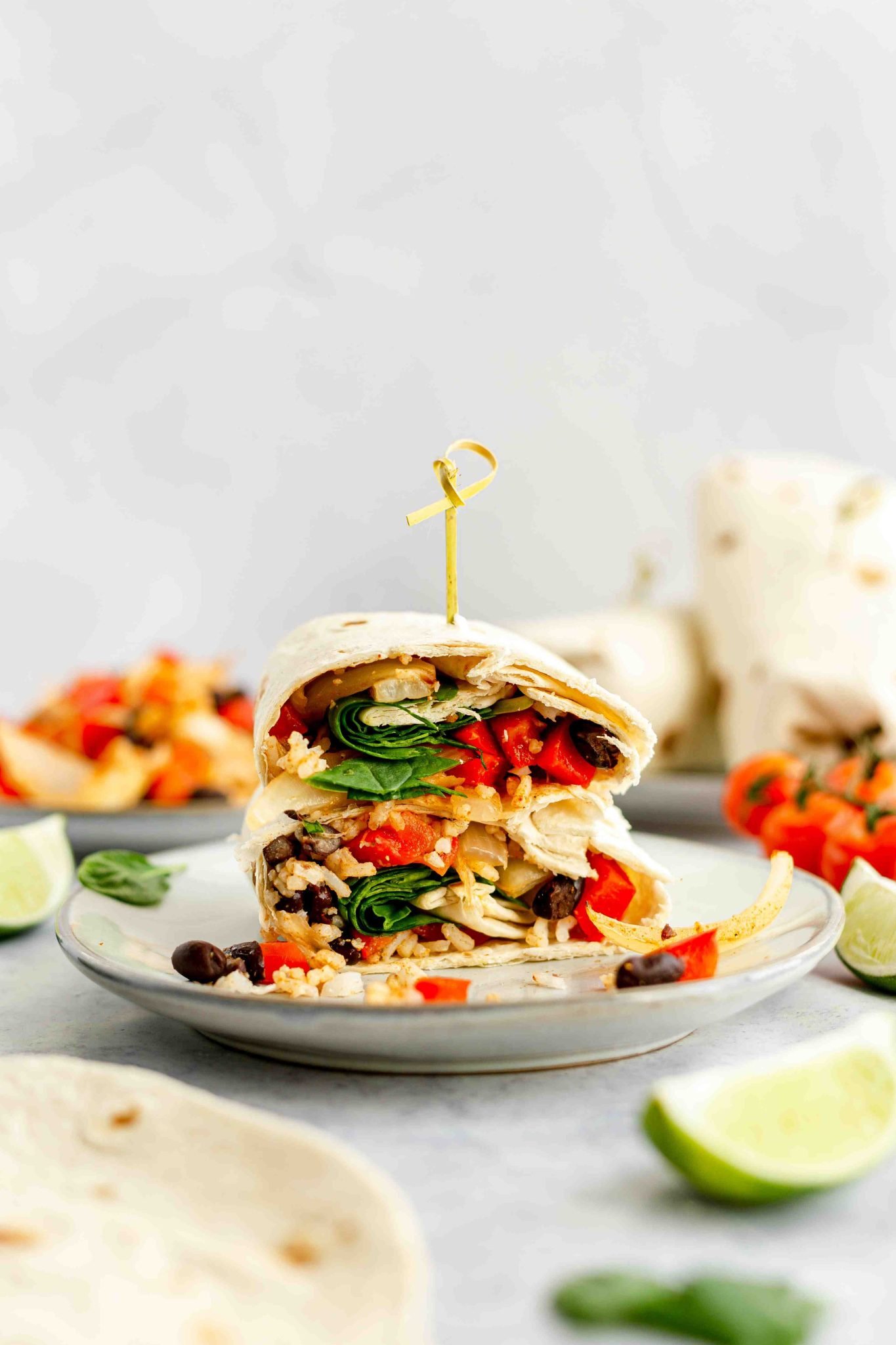 No Meat Breakfast Burrito - At Elizabeth's Table