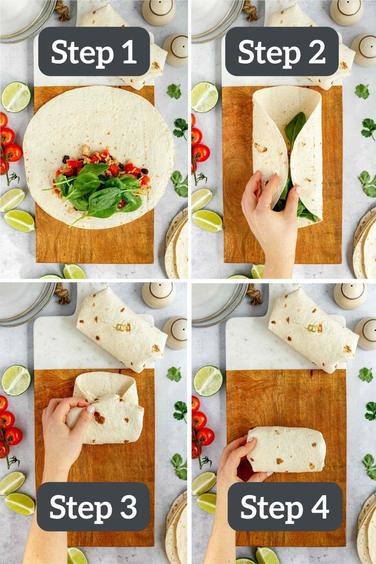 No Meat Breakfast Burrito - At Elizabeth's Table