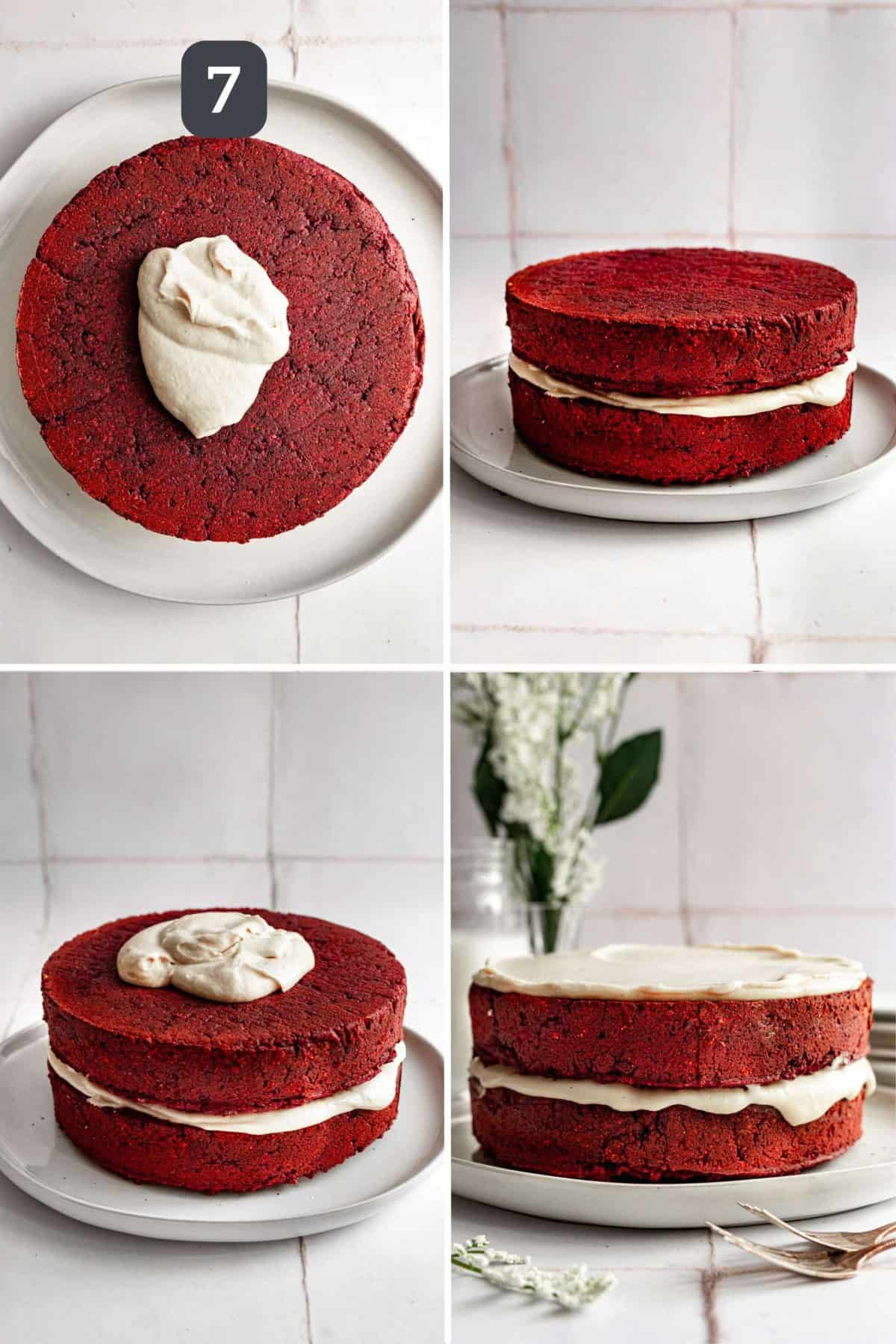 Plant-Based Red Velvet Cake - At Elizabeth's Table