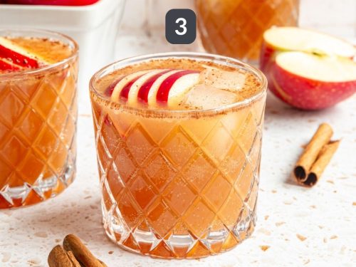 Easy Apple Mocktail (Refined Sugar Free) - At Elizabeth's Table