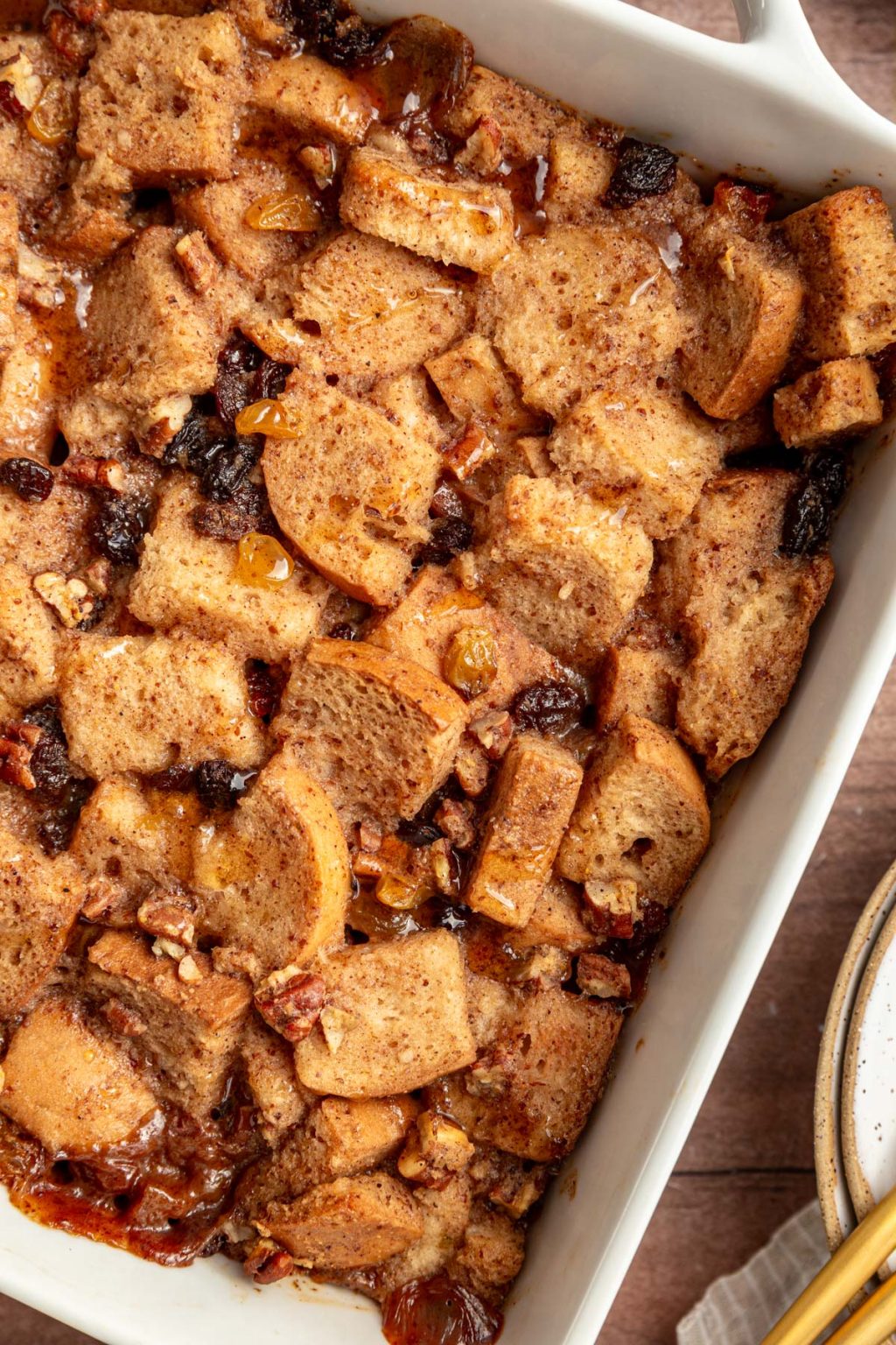 Vegan Gluten Free Bread Pudding - At Elizabeth's Table