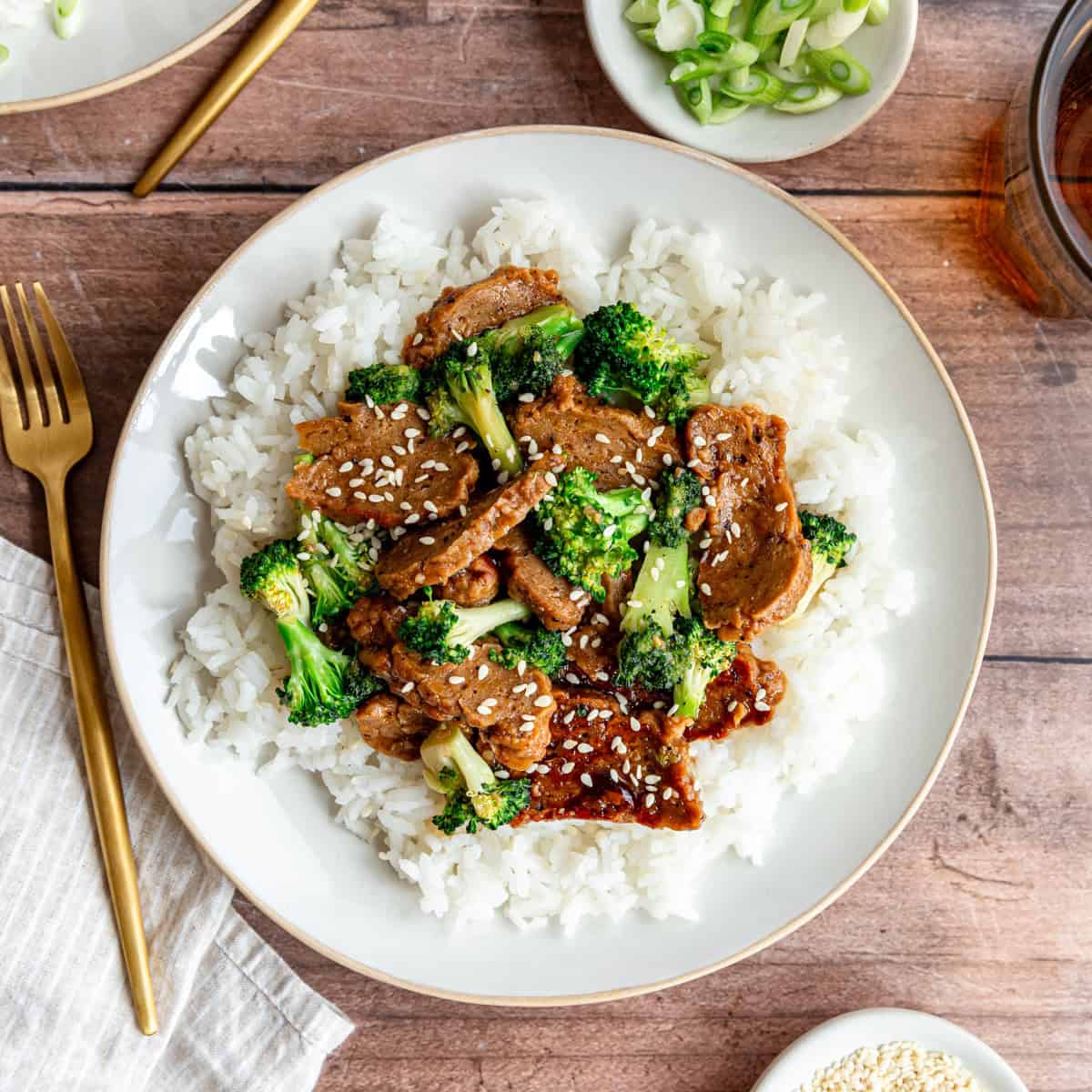 Easy Seitan Teriyaki - At Elizabeth's Table