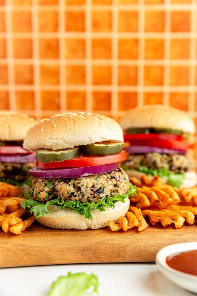 Vegan Kidney Bean Burgers (High Protein, Gluten-Free Option) - At ...