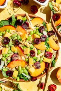 Summer Fruit and Pasta Salad - At Elizabeth's Table