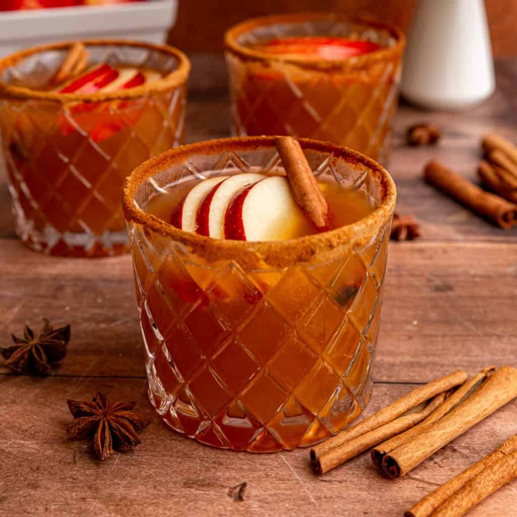 Easy Red Sangria Mocktail - At Elizabeth's Table