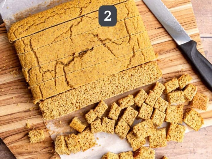 Vegan Cornbread Stuffing - At Elizabeth's Table