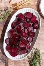 Balsamic Roasted Beets - At Elizabeth's Table