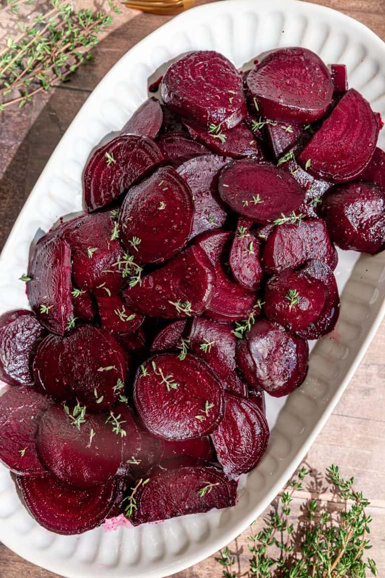 Balsamic Roasted Beets - At Elizabeth's Table