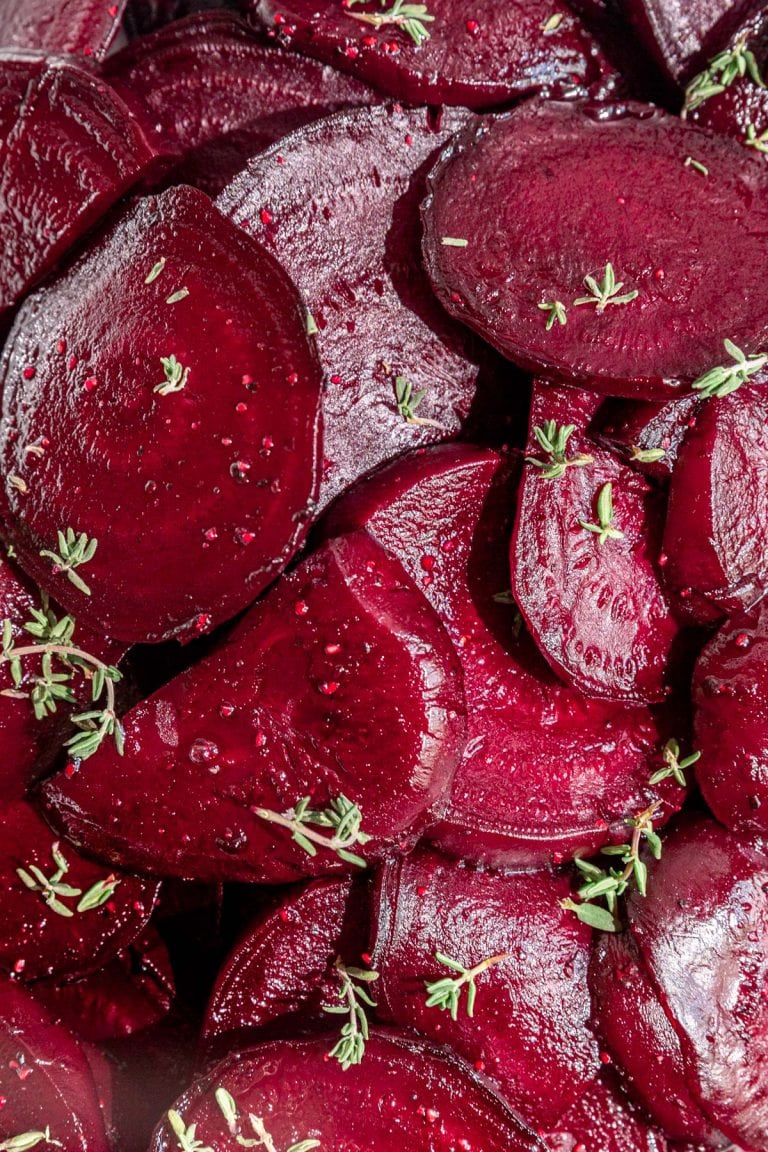 Balsamic Roasted Beets - At Elizabeth's Table