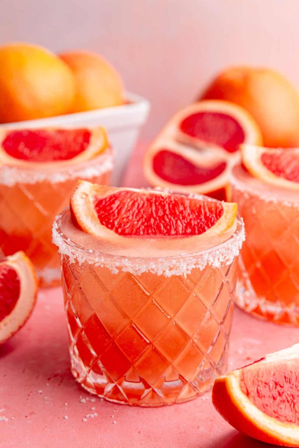 Grapefruit Mocktail (Non-Alcoholic Paloma) - At Elizabeth's Table