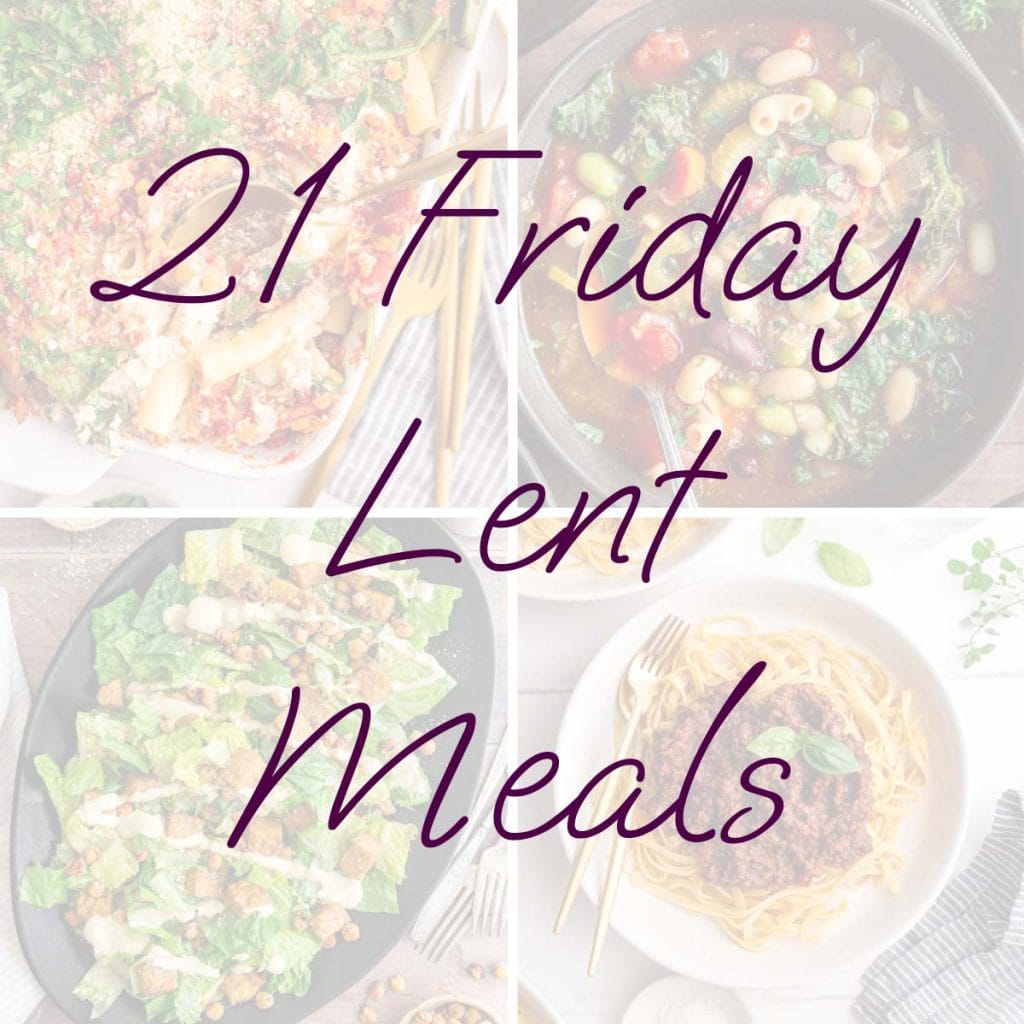 A Catholic Diet For Lent - At Elizabeth's Table