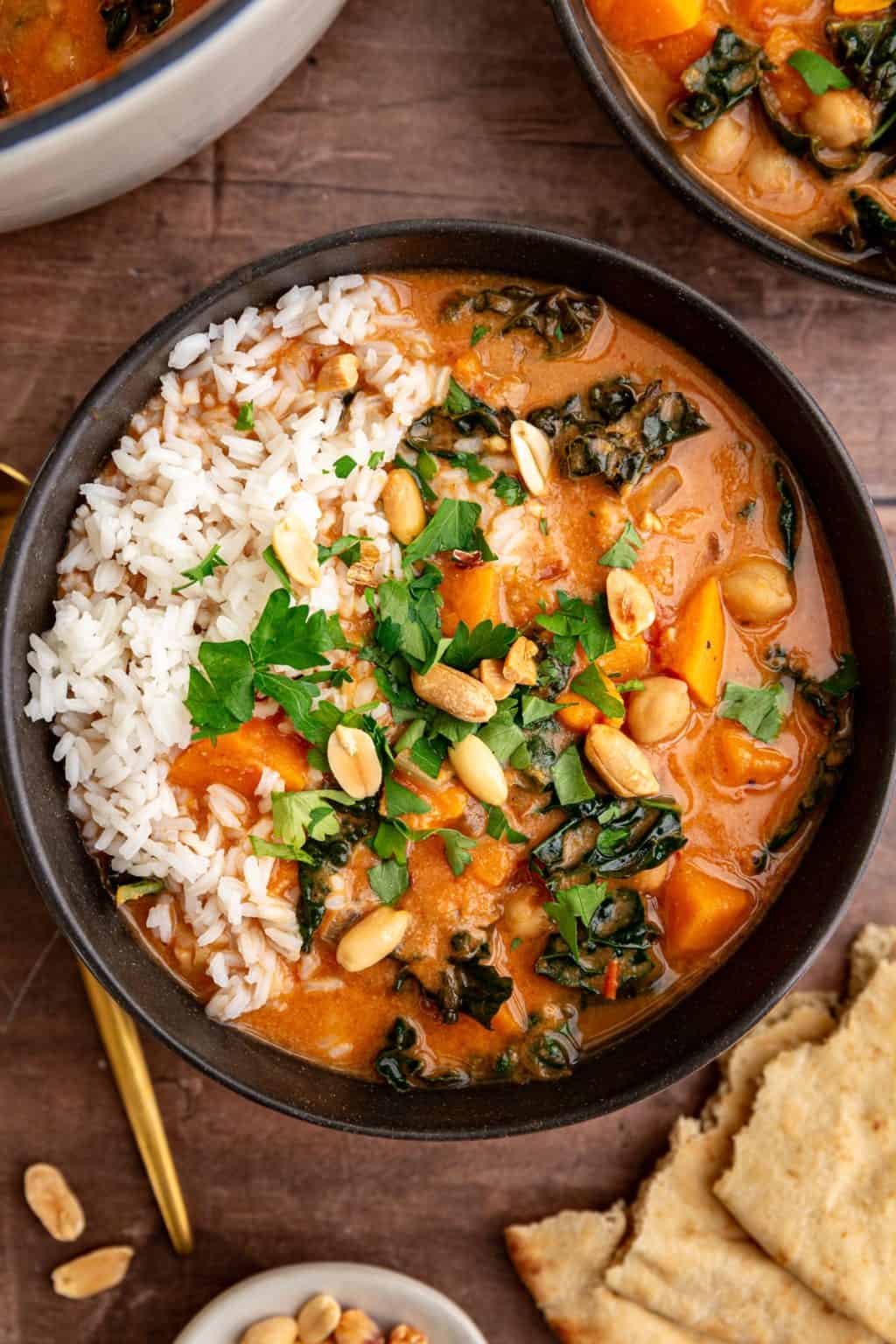 Vegan African Peanut Stew - At Elizabeth's Table