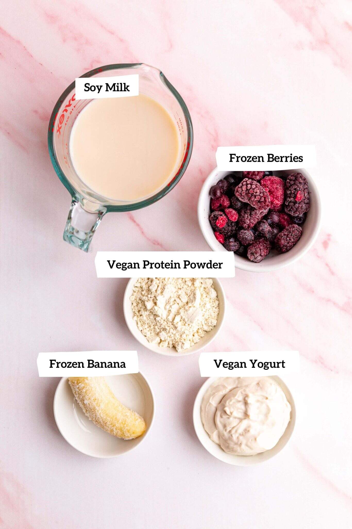Vegan Protein Smoothie - At Elizabeth's Table