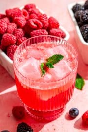 Simple Mixed Berry Mocktail - At Elizabeth's Table