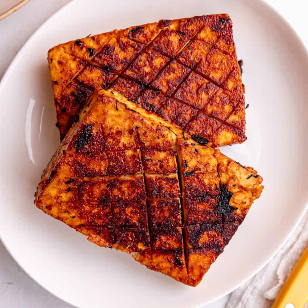 Glazed Tofu Ham - At Elizabeth's Table