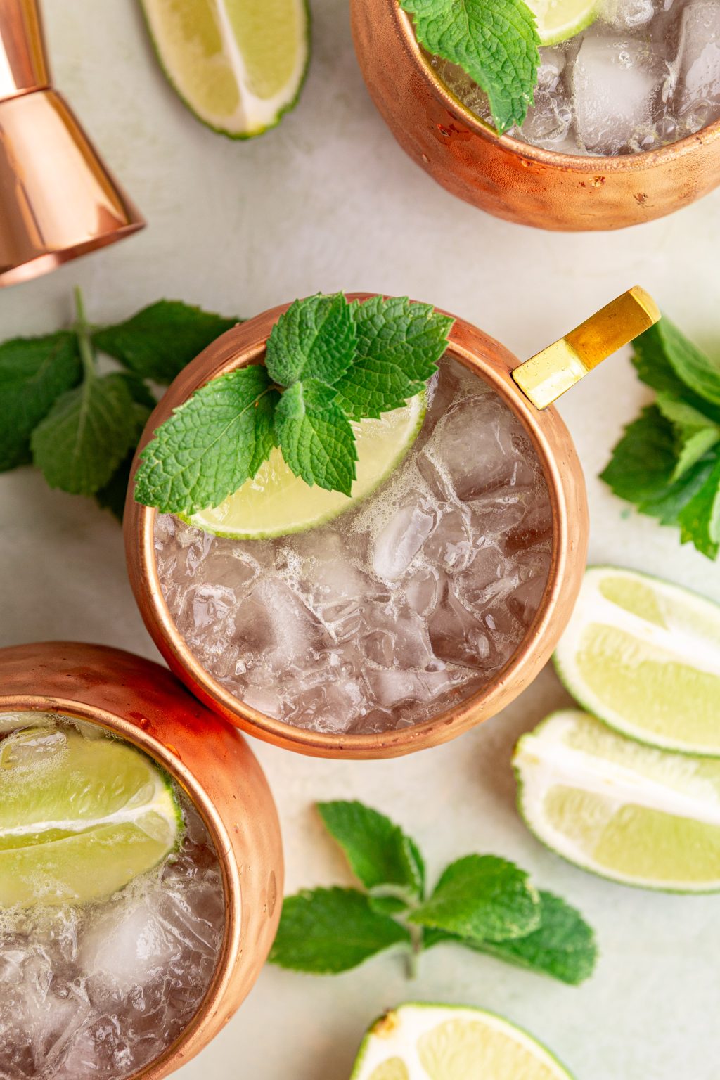 Moscow Mule Mocktail (Virgin Mule Ginger Beer Mocktail) - At Elizabeth ...