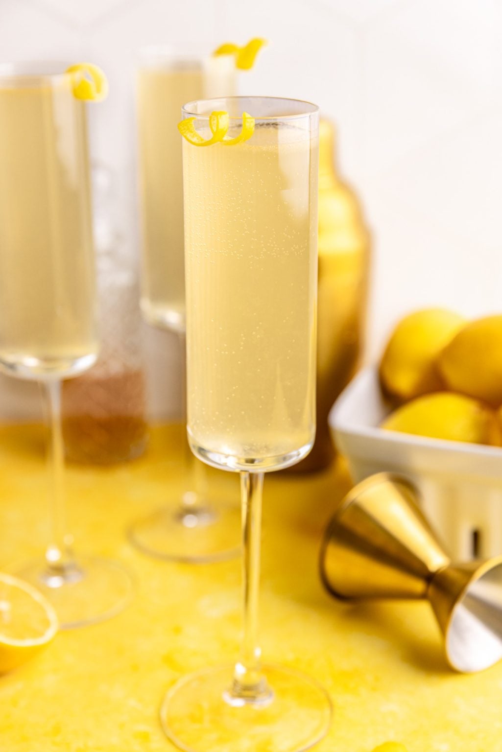 French 75 Mocktail - At Elizabeth's Table