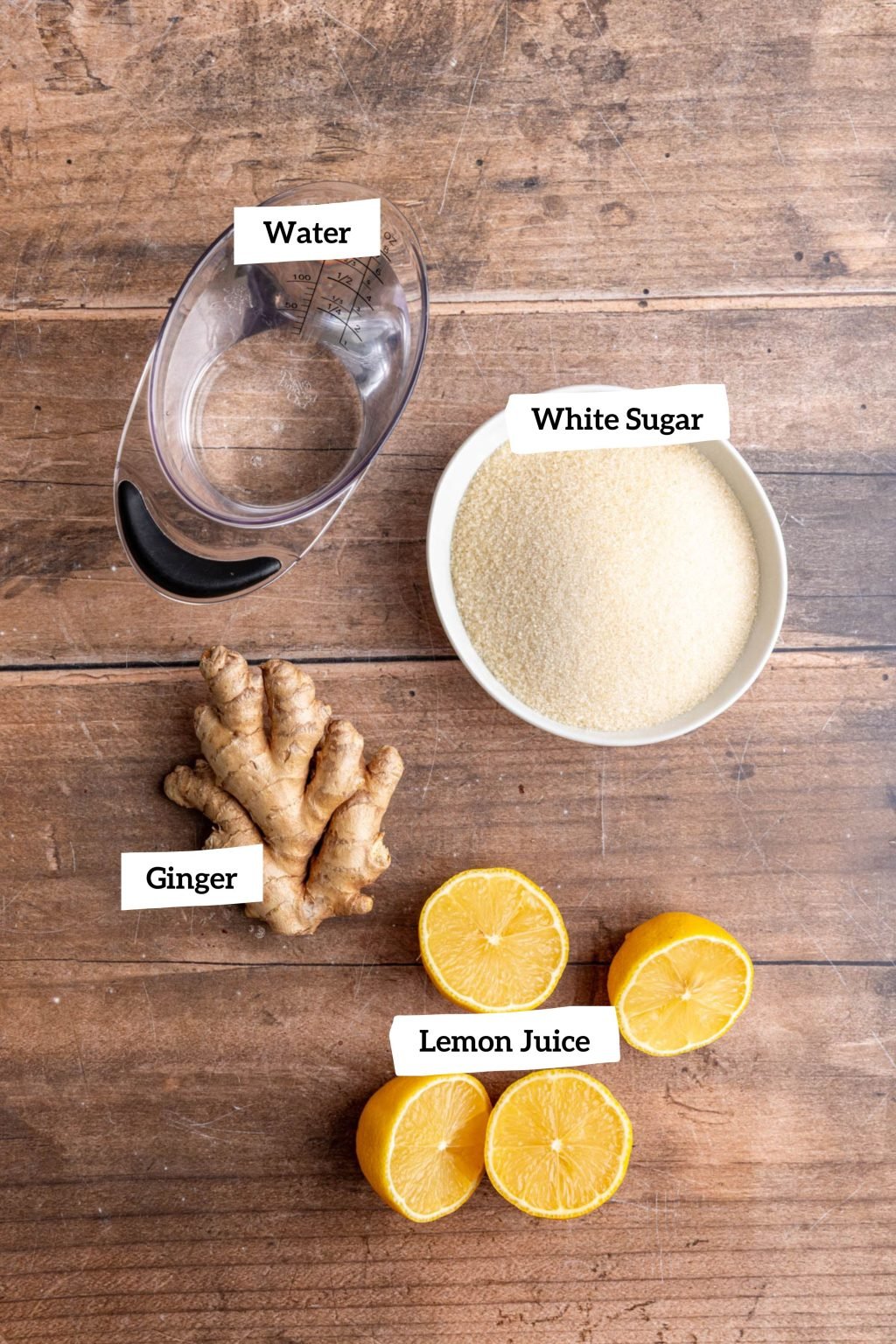 Lemon Ginger Syrup - At Elizabeth's Table