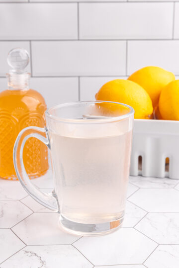 Lemon Ginger Tea (for cold & flu season) - At Elizabeth's Table