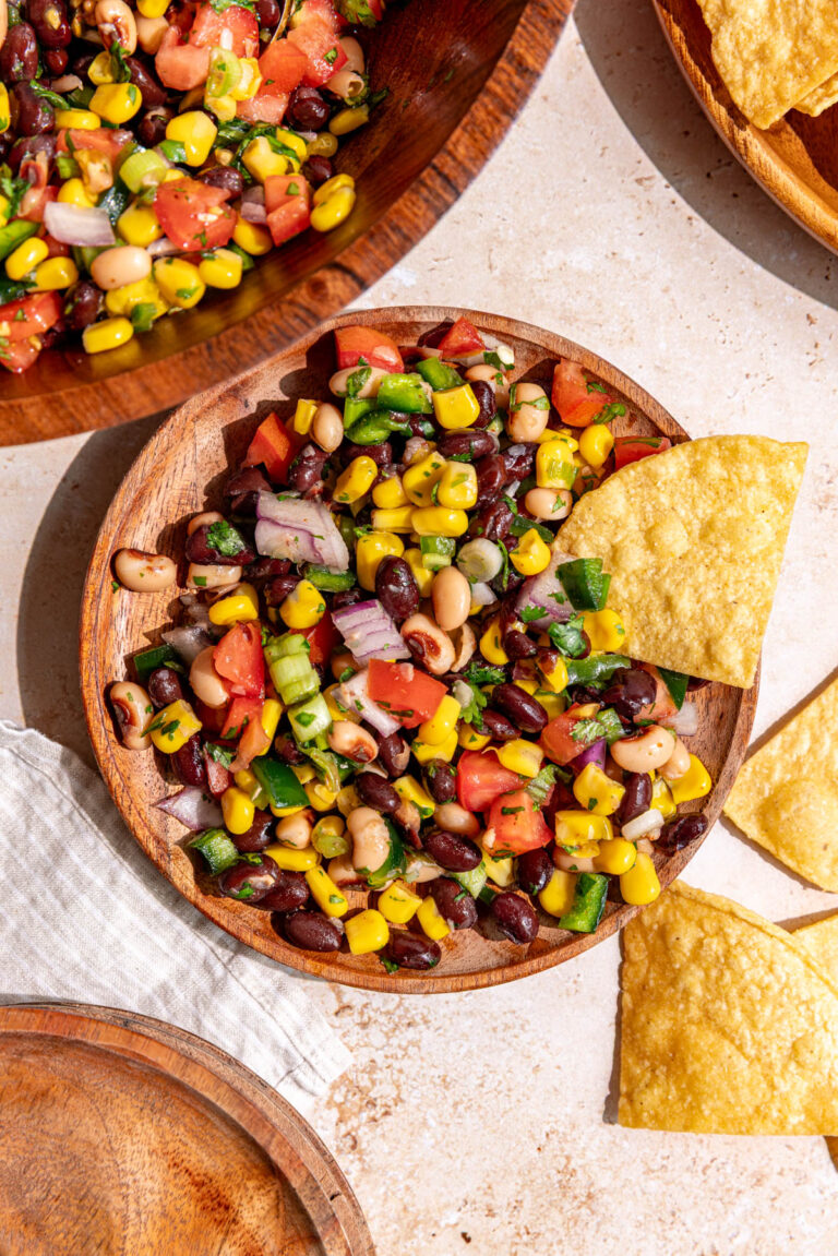 Vegan Cowboy Caviar (Oil-Free) - At Elizabeth's Table